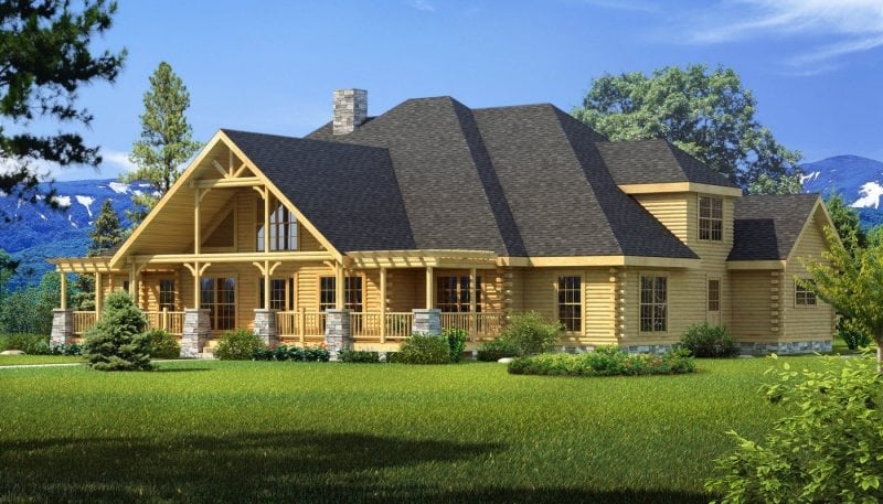 Custom Log Home Plans & Log Cabin Plans | Log Cabin Kits