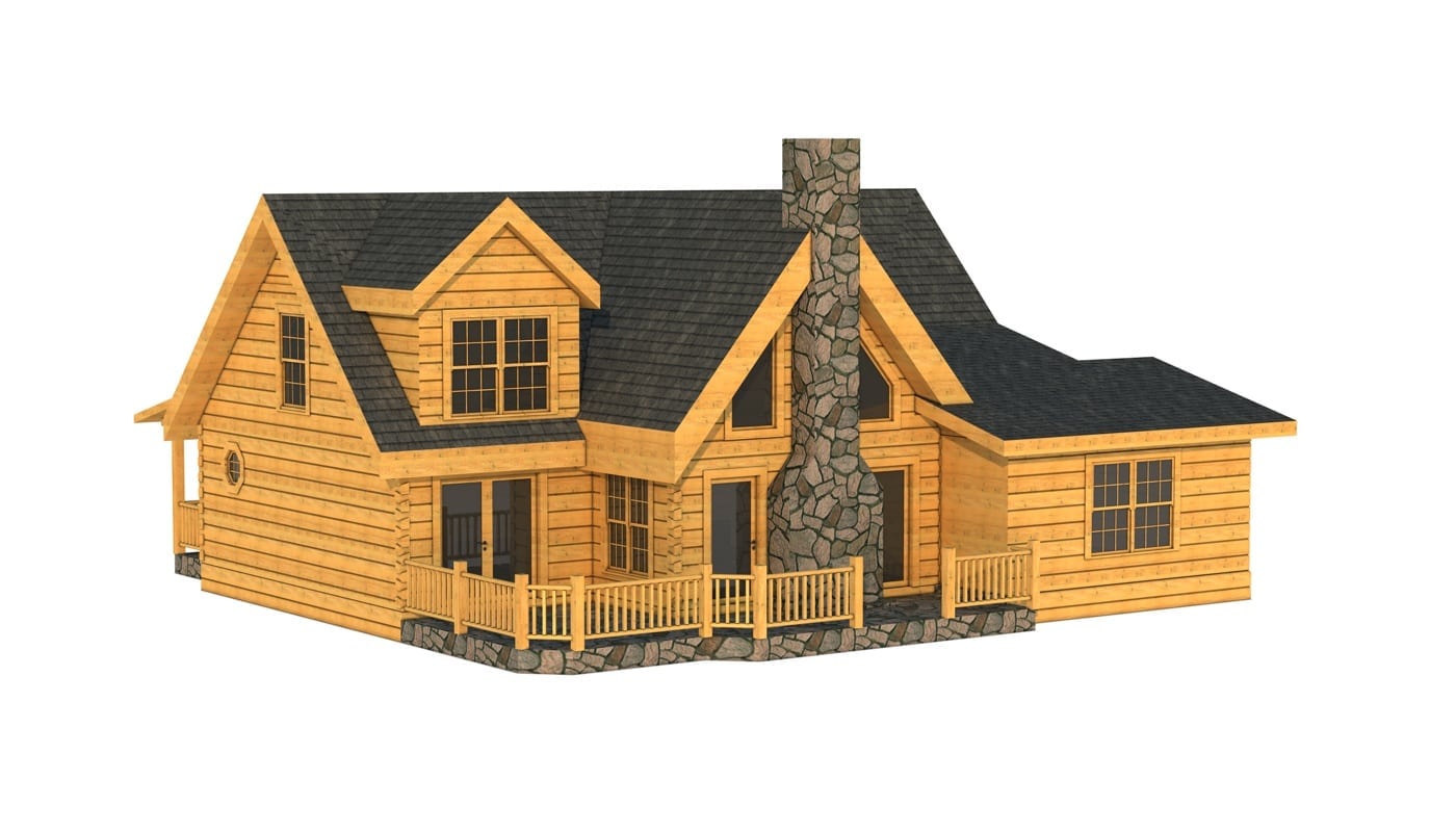 Scott - Plans & Information | Log Cabin Kits