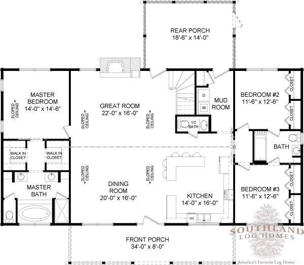 Craven - Plans & Information | Log Cabin Kits