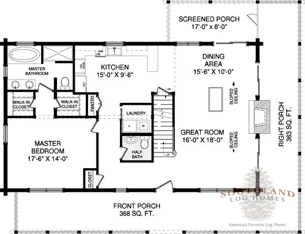 Decatur - Plans & Information | Log Cabin Kits