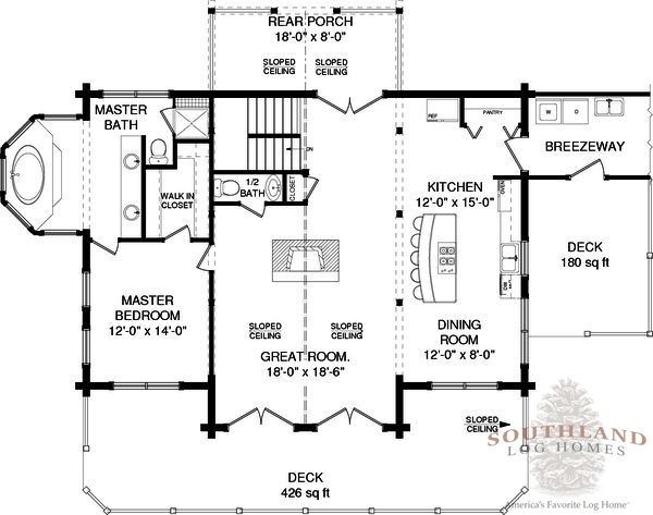 Hawkins - Plans & Information | Log Cabin Kits