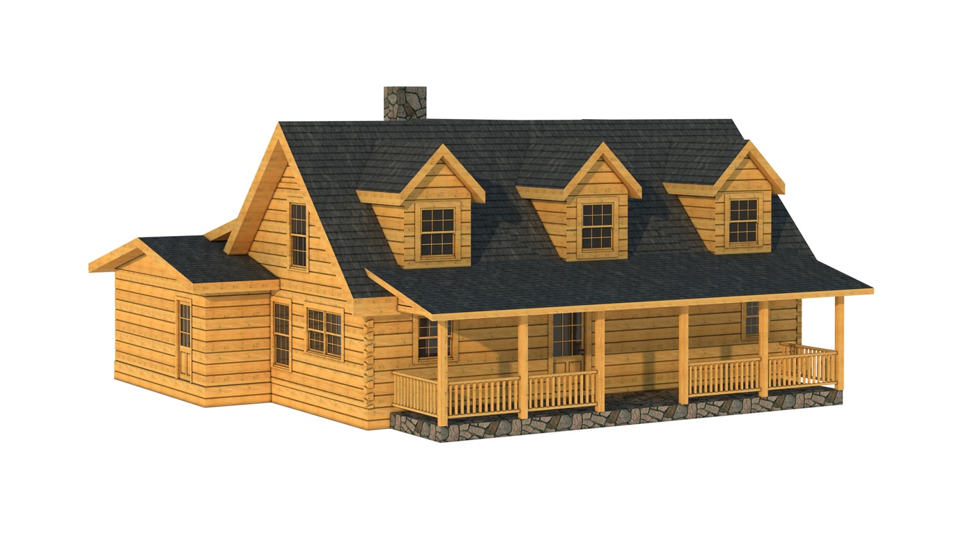 Scott - Plans & Information | Log Cabin Kits