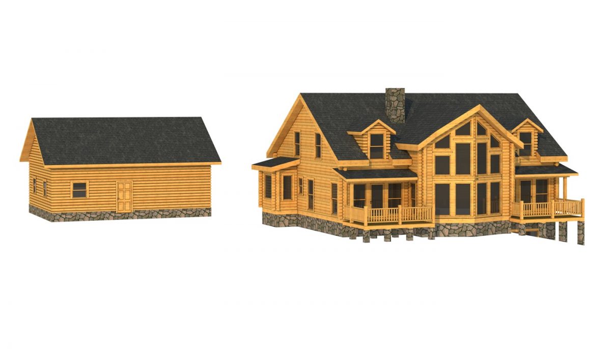 Hancock – Plans & Information | Log Cabin Kits